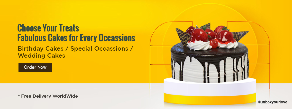 Send Birthday Cakes Online | Midnight Cake Delivery | 1800GP